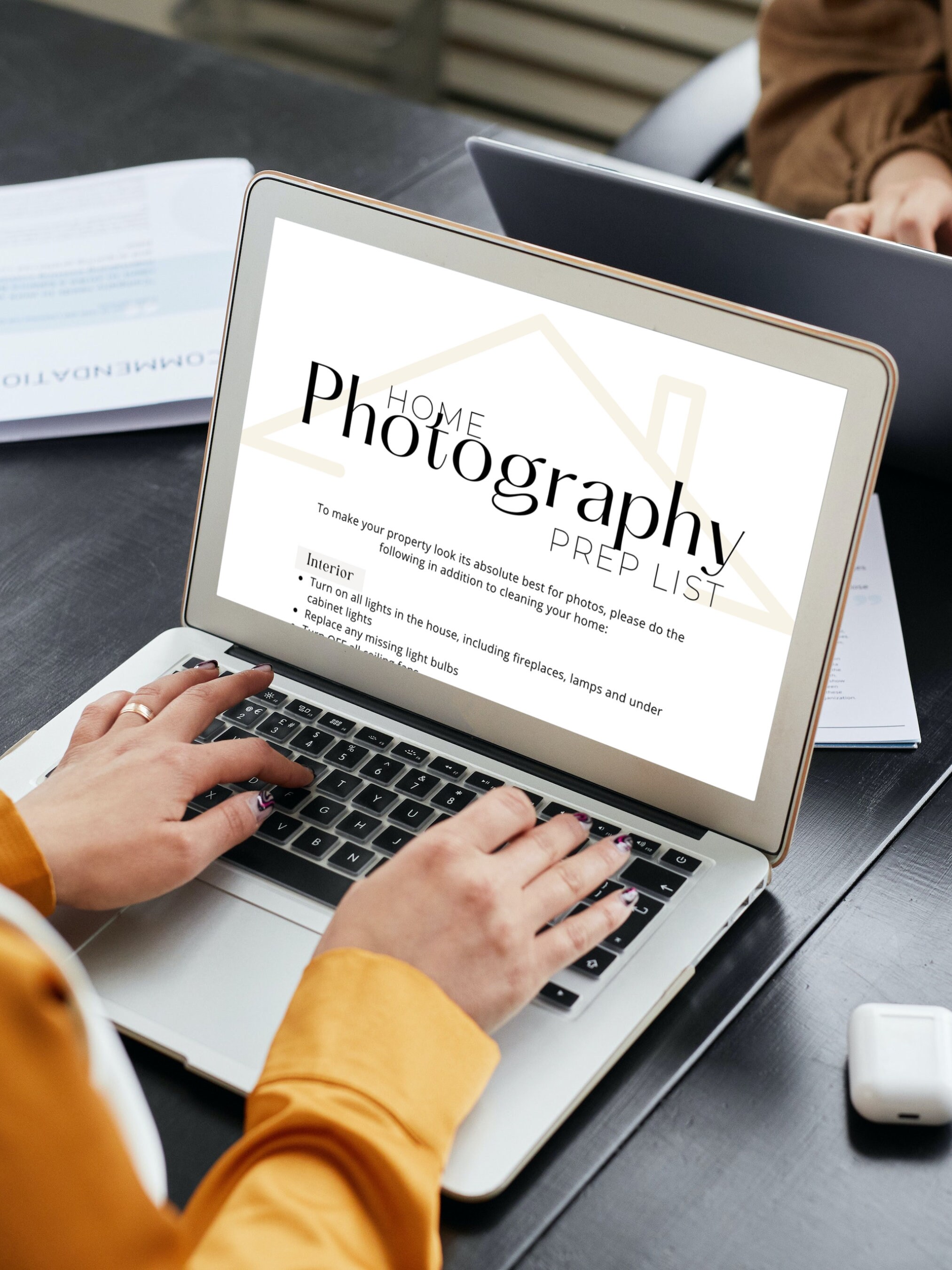 Real Estate Home Photo Prep List: Canva Template (digital Download) - Etsy