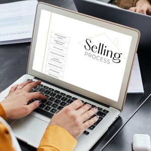 Real Estate Seller Process Flowchart: Realtor Marketing Canva Template ...