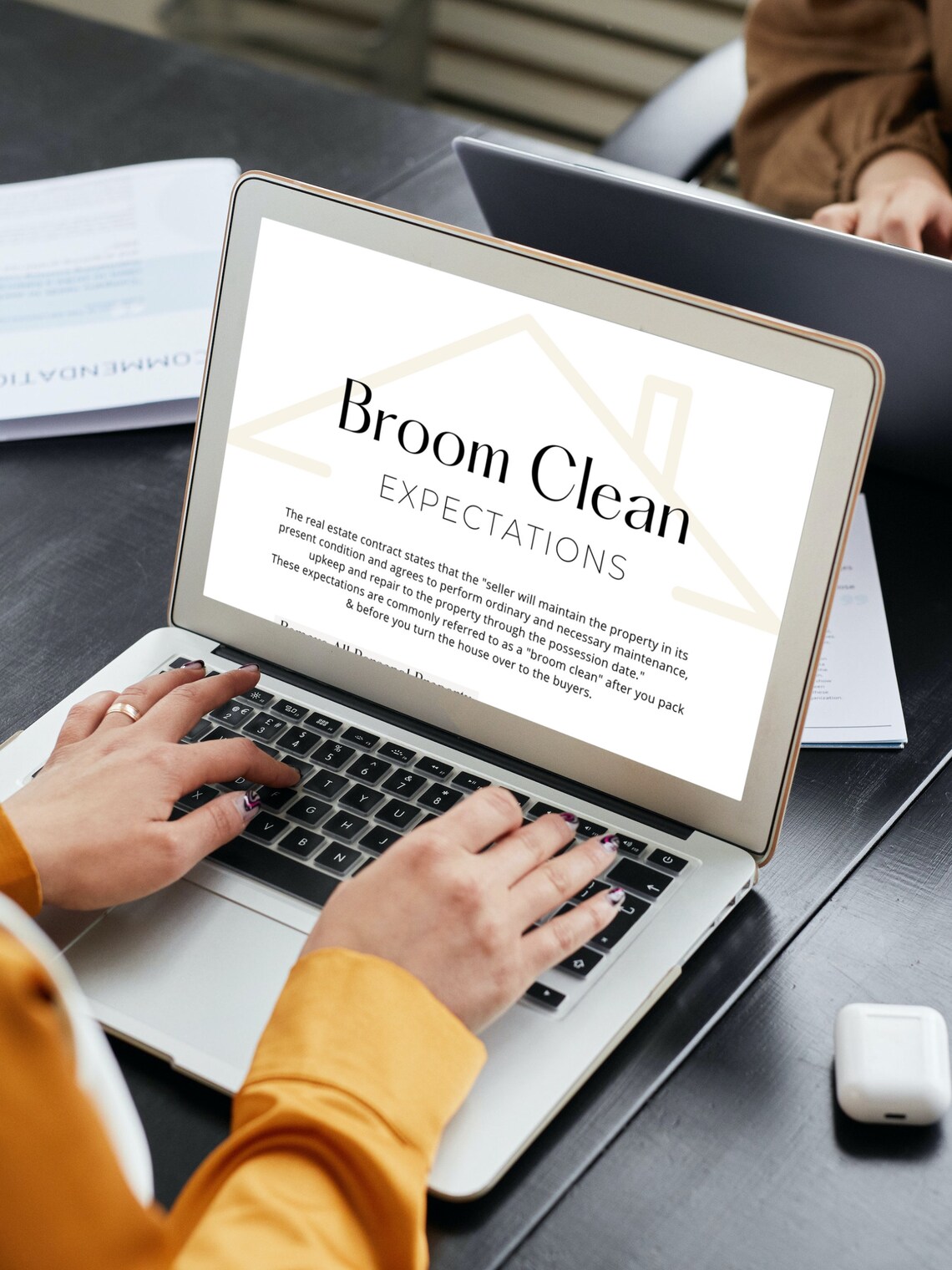 Broom Clean Sheet for Real Estate | Marketing for Realtors | Canva ...
