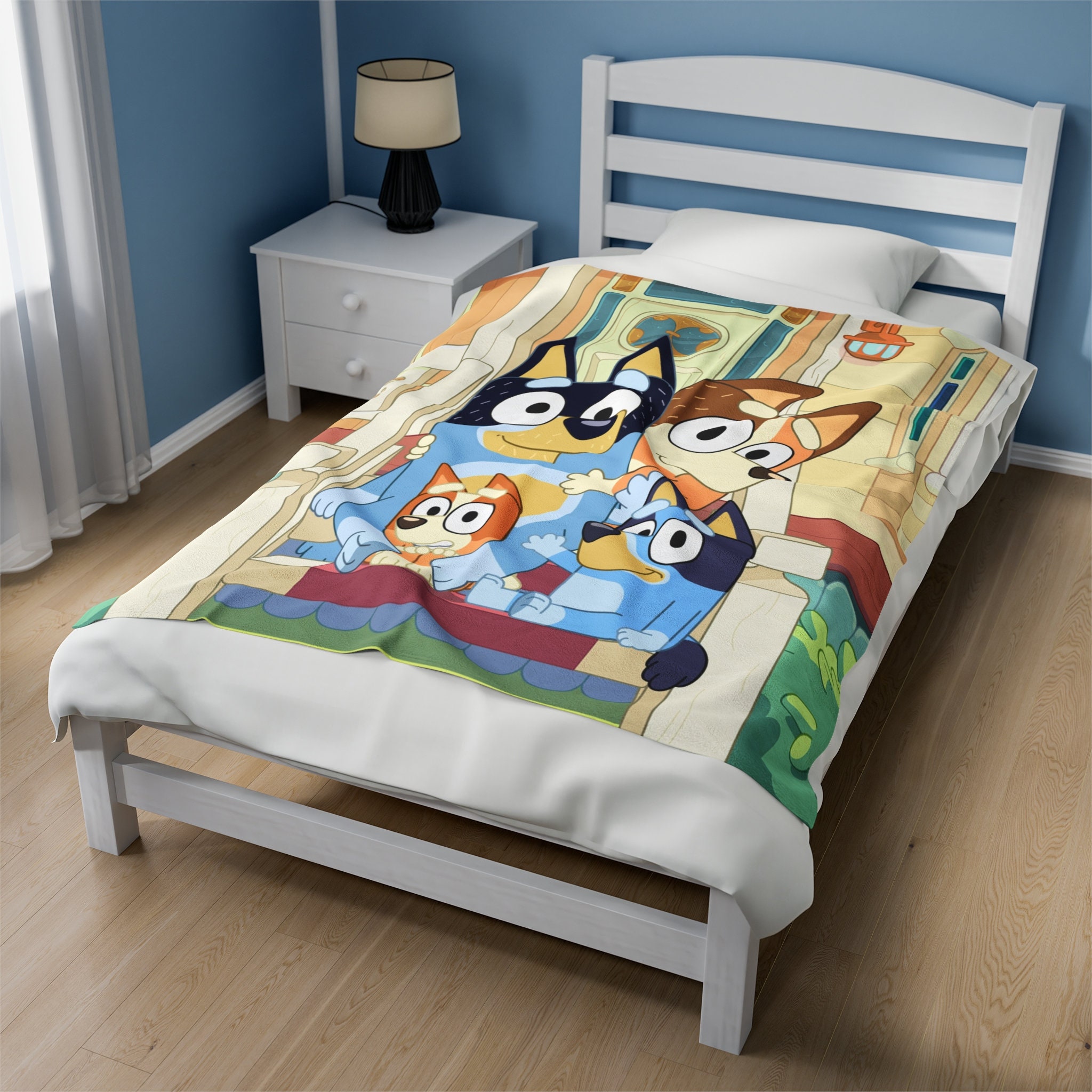 Bluey Soft Blanket - Etsy