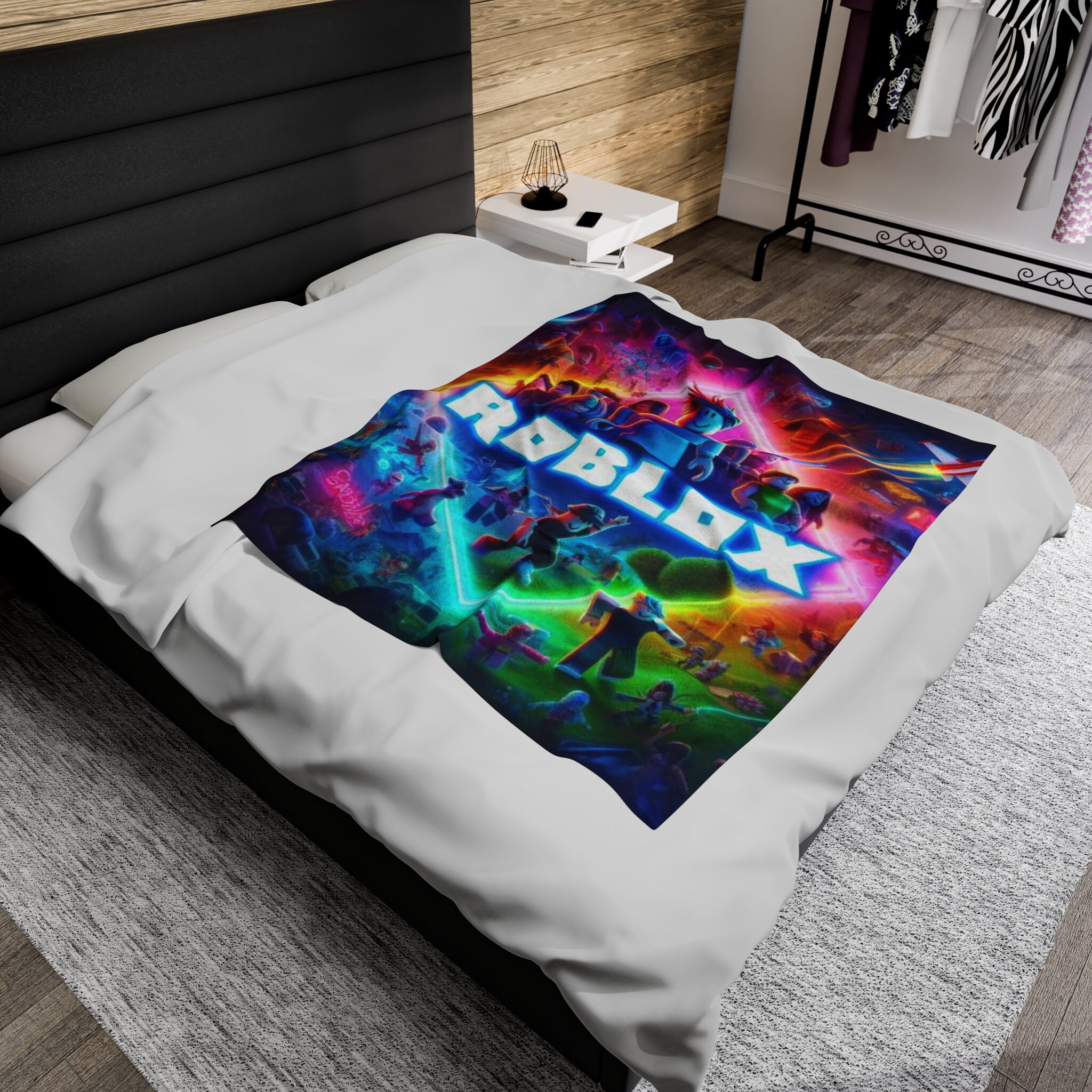 Roblox Soft Blanket - Etsy