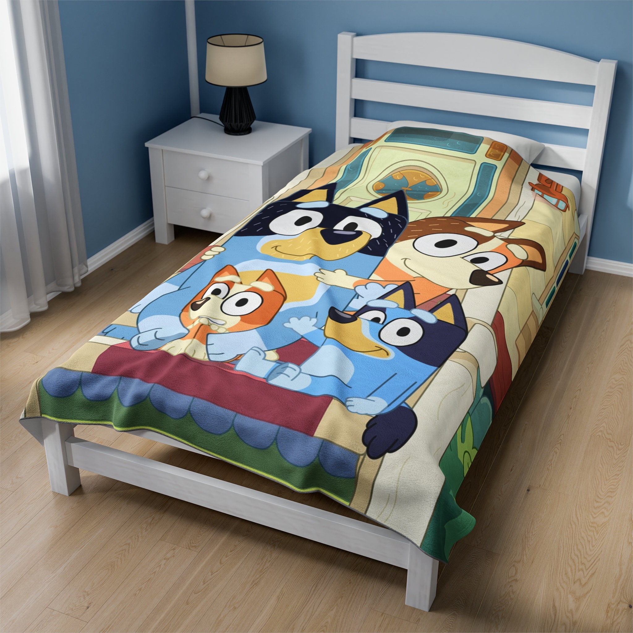 Bluey Soft Blanket - Etsy