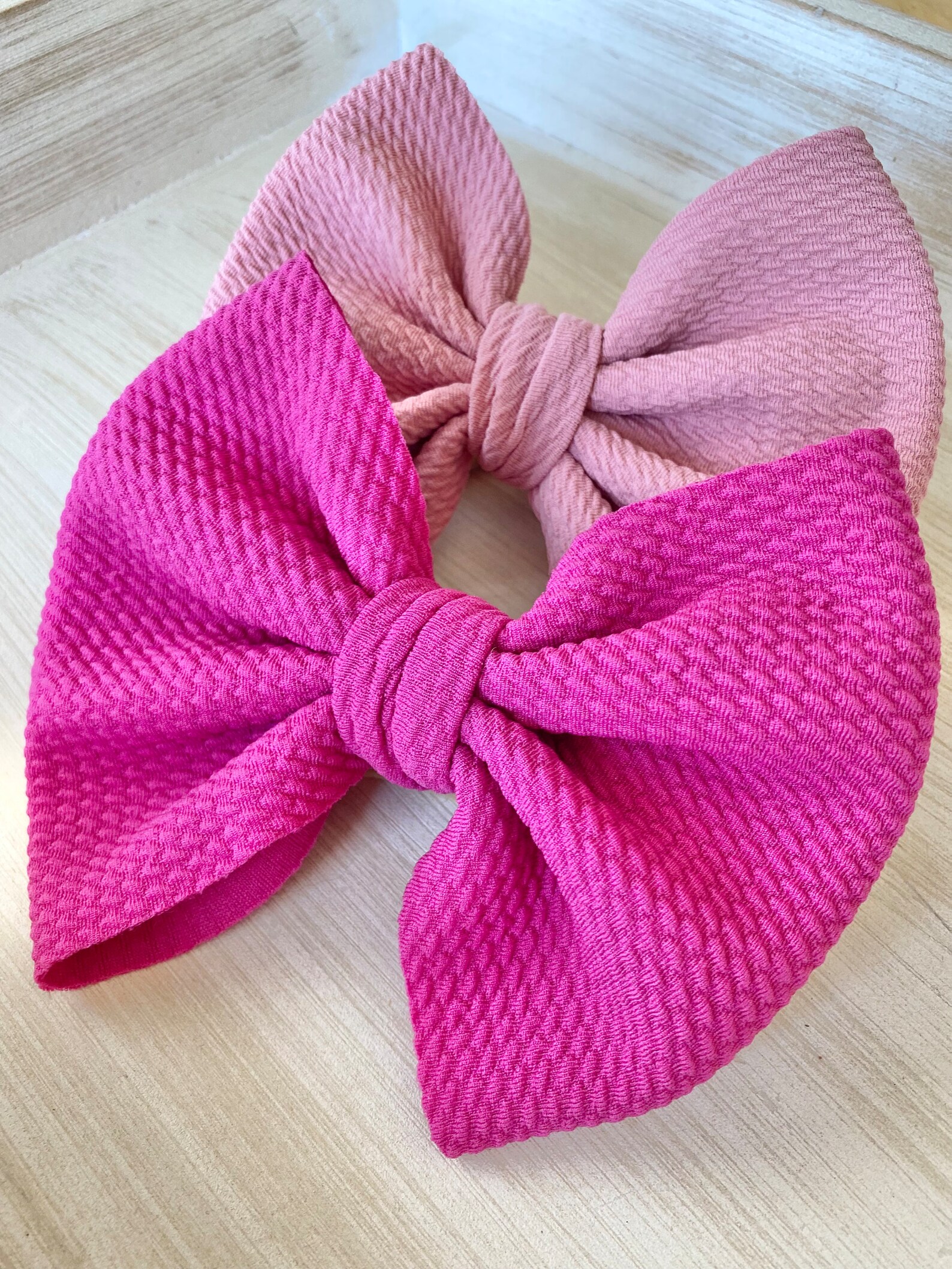 Personalized Pink Hair Bow for Baby Name Bow Headband Girl Initials ...