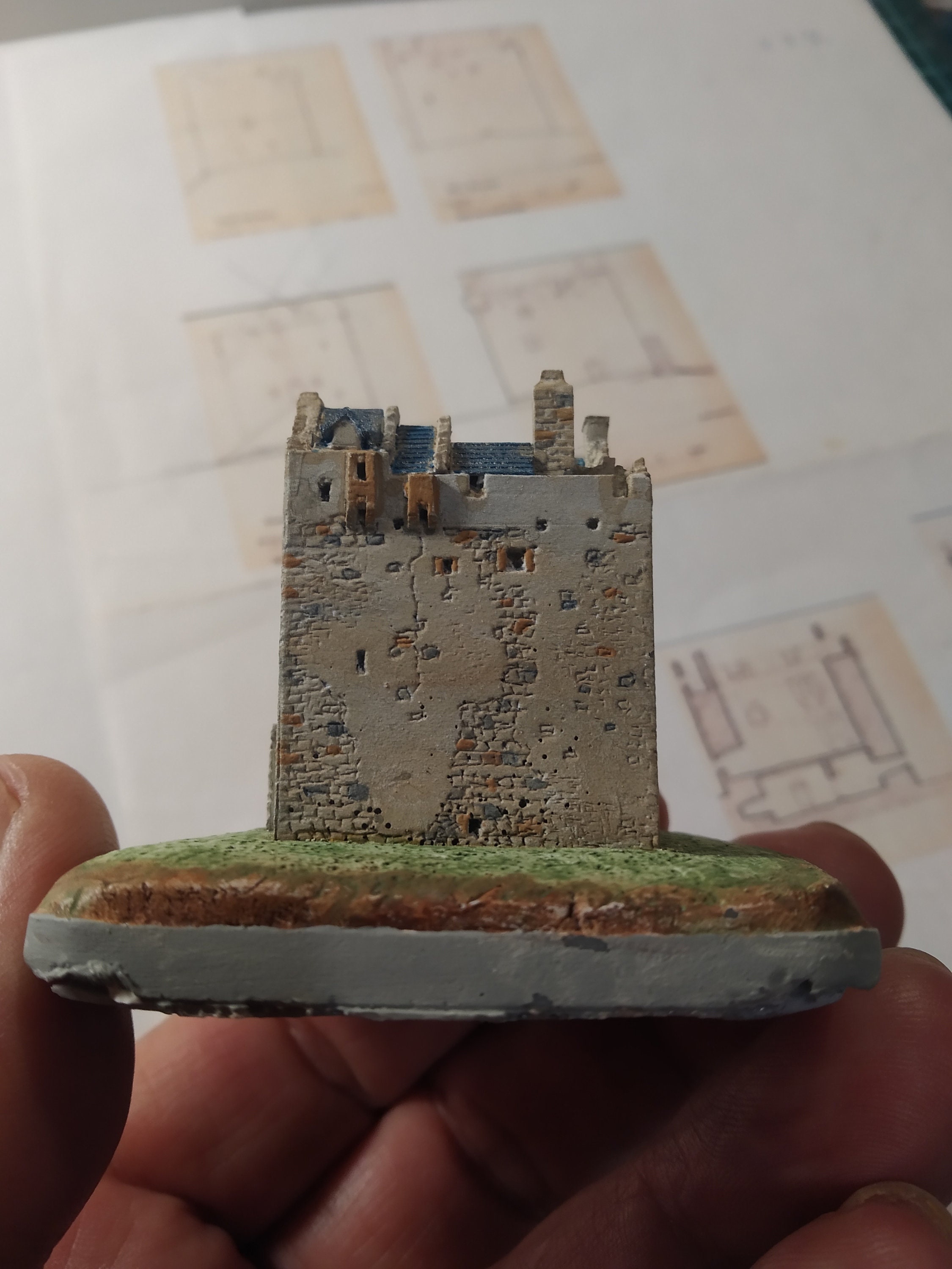 Stalker Castle Model Scotland 1:500 - Etsy