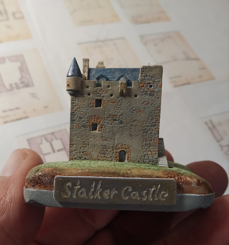 Stalker Castle Model Scotland 1:500 - Etsy
