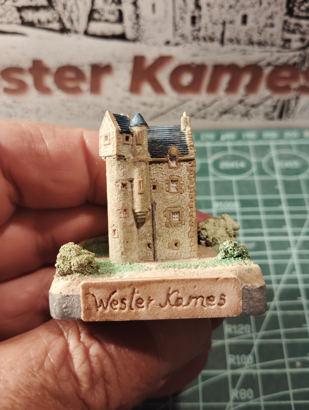 Wester Kames Castle. Reproduction in Resin at 1/500 Scale. - Etsy
