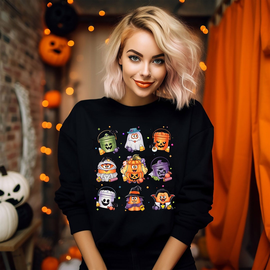Spooky Nuggets Shirt, Halloween Funny Sweatshirt, Chicken Nuggets T ...
