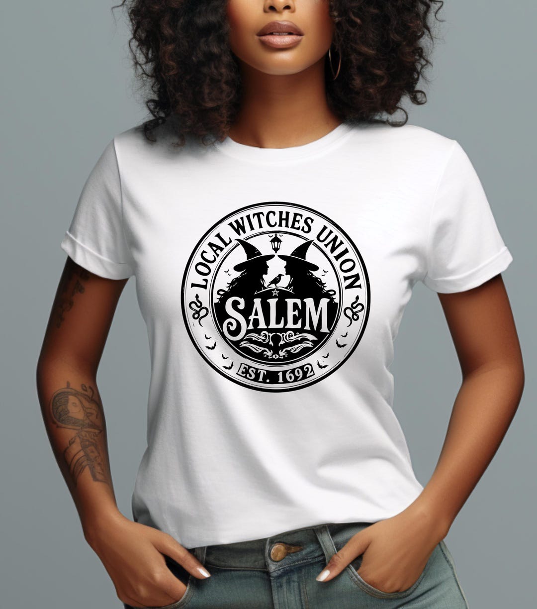 Local Witch Union T-shirt, Local Witches T-shirt, Salem Witch Shirt ...