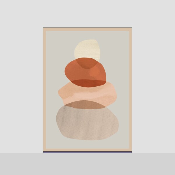 Abstract Shapes Art - Etsy