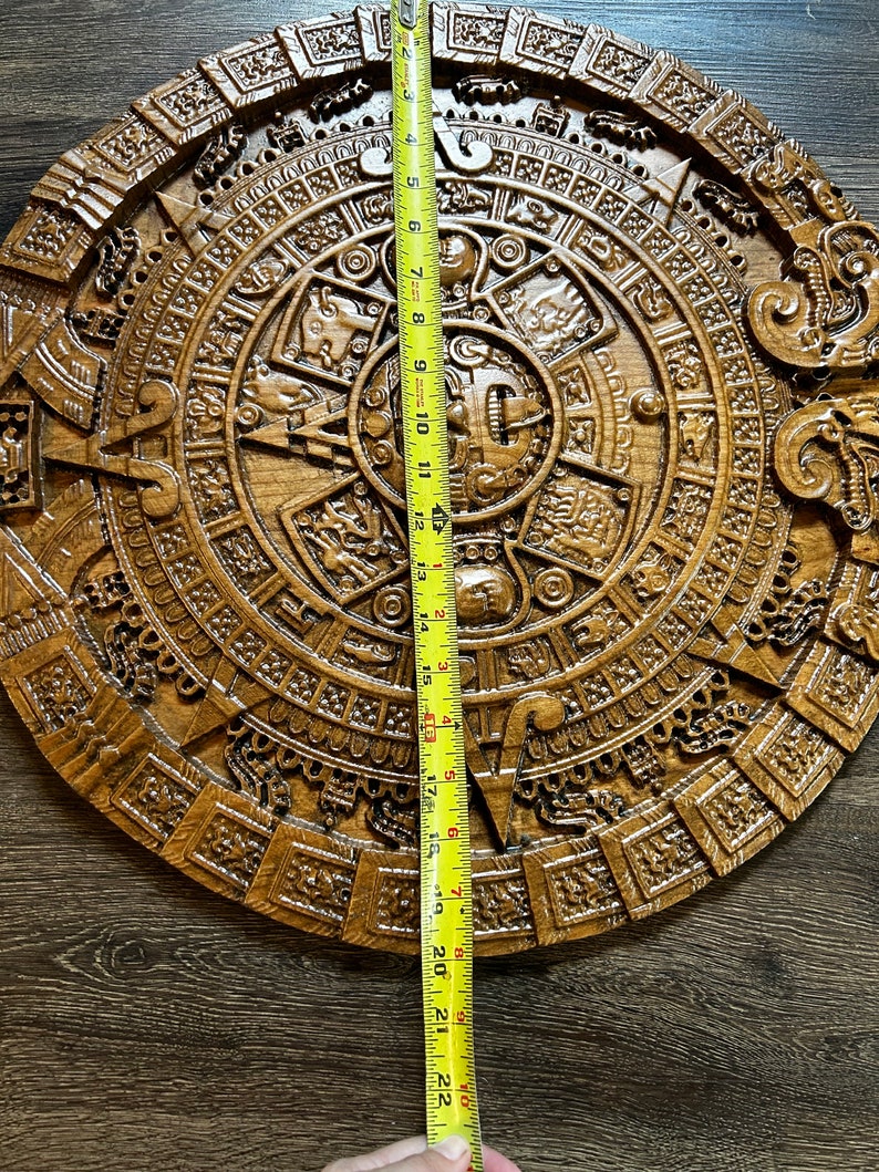 Aztec Wood Carving - Etsy