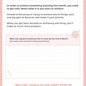 Ultimate 30 Day Planner Printable, Daily to Do List, Weekly Planner ...