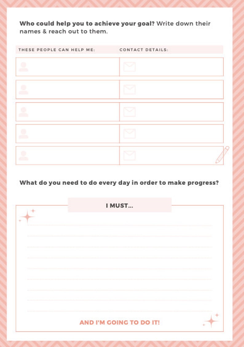 Ultimate 30 Day Planner Printable, Daily to Do List, Weekly Planner ...
