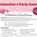 Printable Valentine's Day Game | Taboo Word Guessing Game | Party Game ...