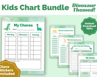 Kids Chart Bundle - Princess Themed | Printable Checklists Including ...