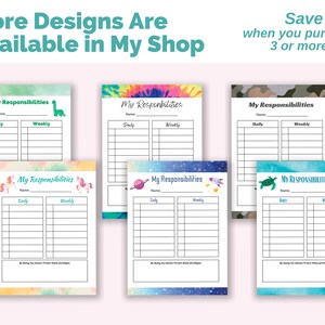 Kids Chart Bundle - Princess Themed | Printable Checklists Including ...