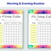 Kids Chart Bundle - Tie Dye Themed | Printable Checklists Including ...