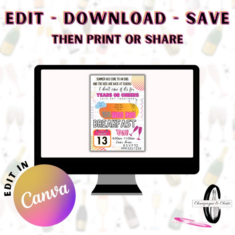 Tears or Cheers // Back to School // Moms Breakfast // Boohoo Woohoo ...