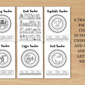 Premade JOURNAL BUNDLE Printable Pages Undated Bujo Planner - US Letter ...