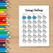 Printable Savings Journal Page -bujo Bullet Journal Money Tracker ...
