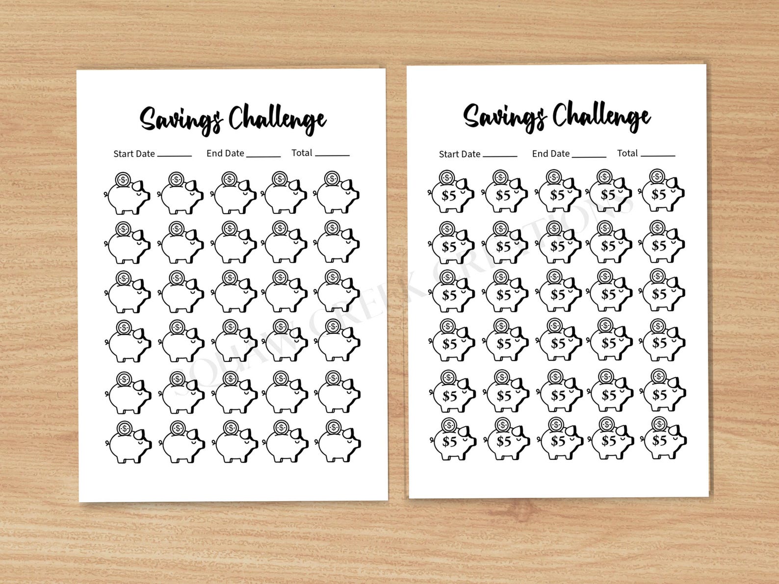 Printable Savings Journal Page -bujo Bullet Journal Money Tracker ...