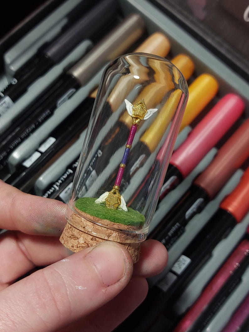 Star Guardian Lux Miniature Staff | League of Legends Collectible Glass ...