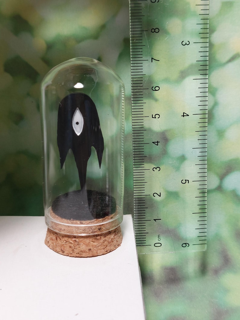Omori Something Eye Miniature Glass Dome | Decoration Statue Mini ...