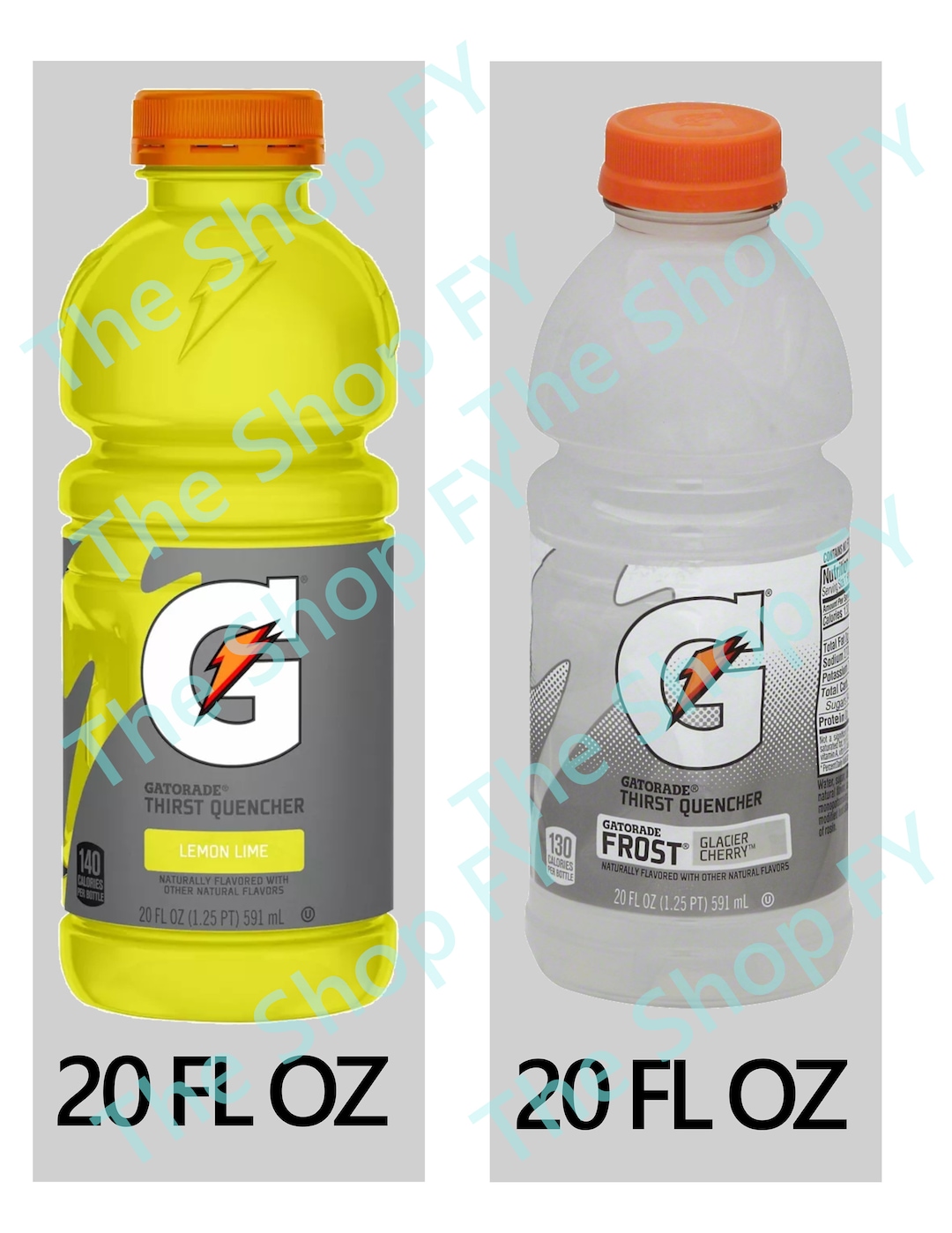 Digital Download - Yellow & White Gatorade Vending Machine Labels PDF 3 ...