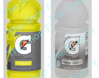 Digital Download - Red & Blue Gatorade Vending Machine Labels PDF 3 ...