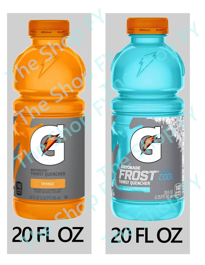 Digital Download Orange & Glacier Freeze Gatorade Vending Machine ...