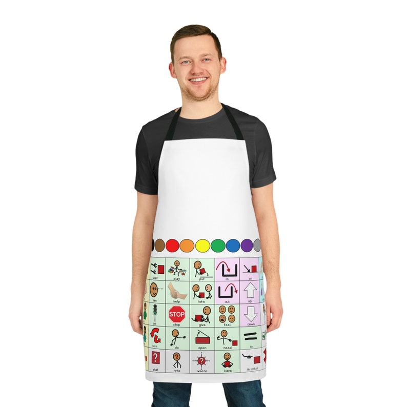 Core Communication Board AAC Apron - Etsy