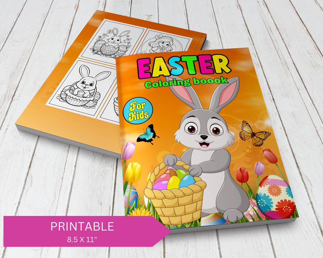 Easter Coloring Pages Easter Coloring Book Easter Activities Kids ...