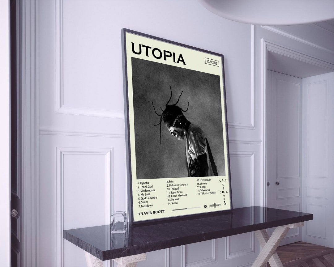 Travis Scott Poster Utopia Poster Travis Scott Tracklist - Etsy Travis Scott Poster Utopia Poster Travis Scott Tracklist - Etsy