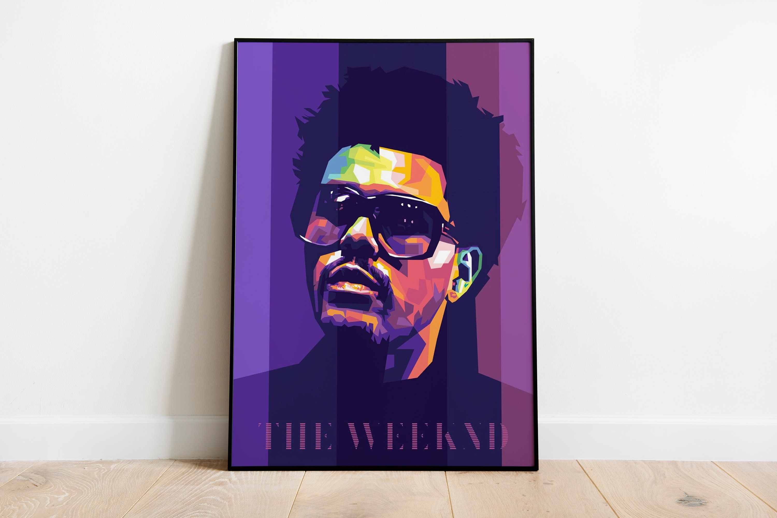 The Weeknd Poster | The Weeknd Aesthetic Poster | Wall Art | Custom ...