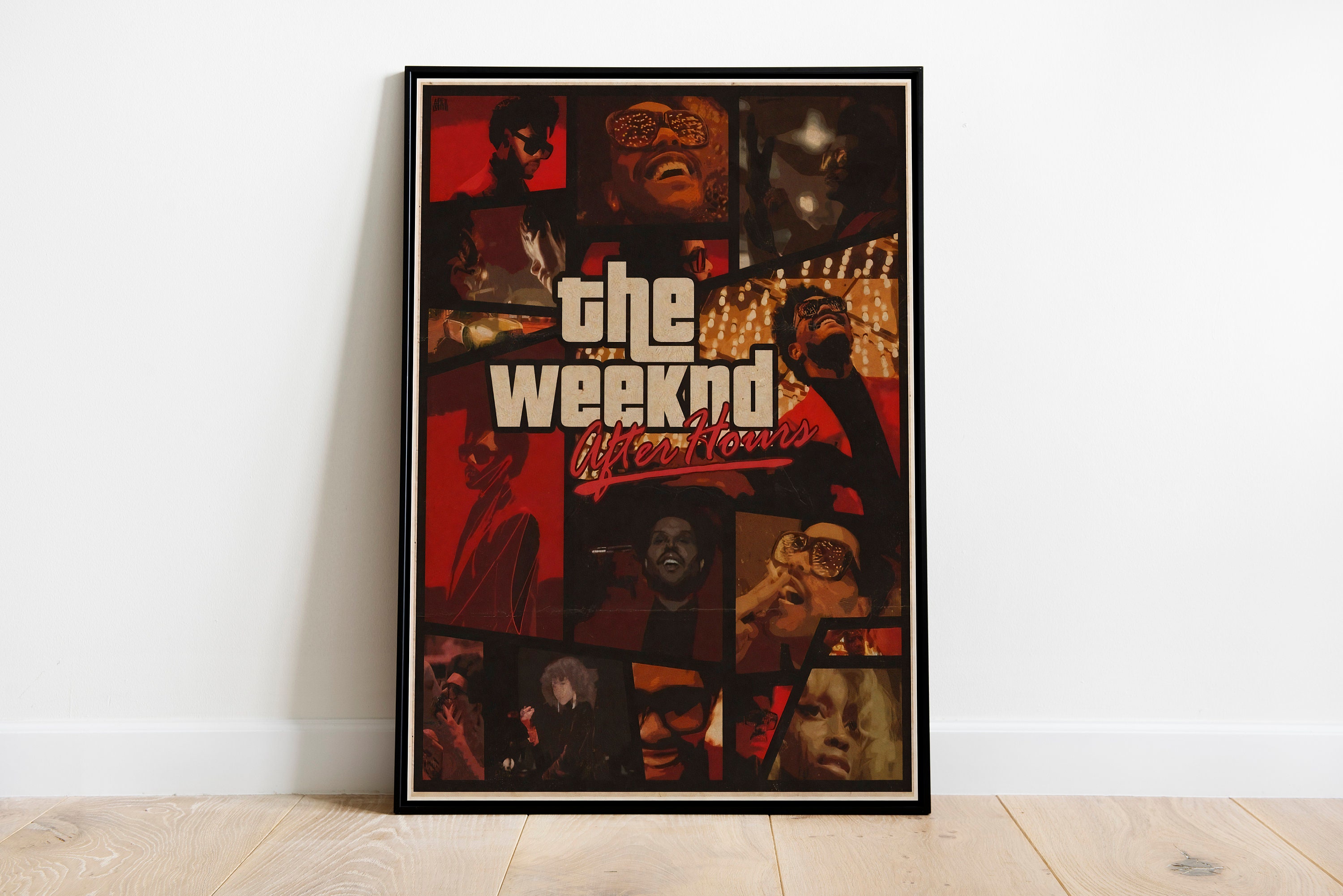 The Weeknd Poster | The Weeknd After Hours Poster | The Weeknd Album ...