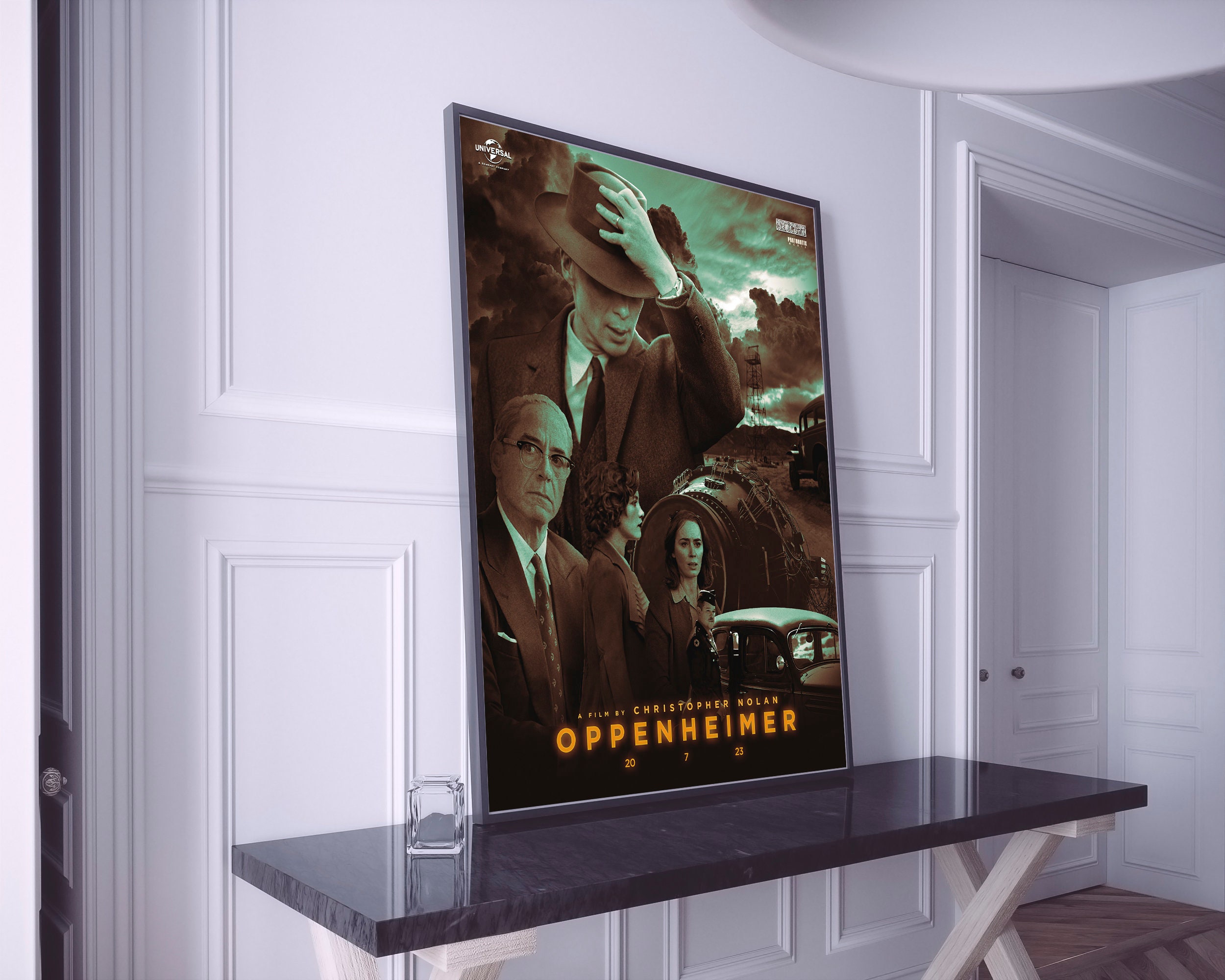Oppenheimer Poster | Christopher Nolan Movie Poster