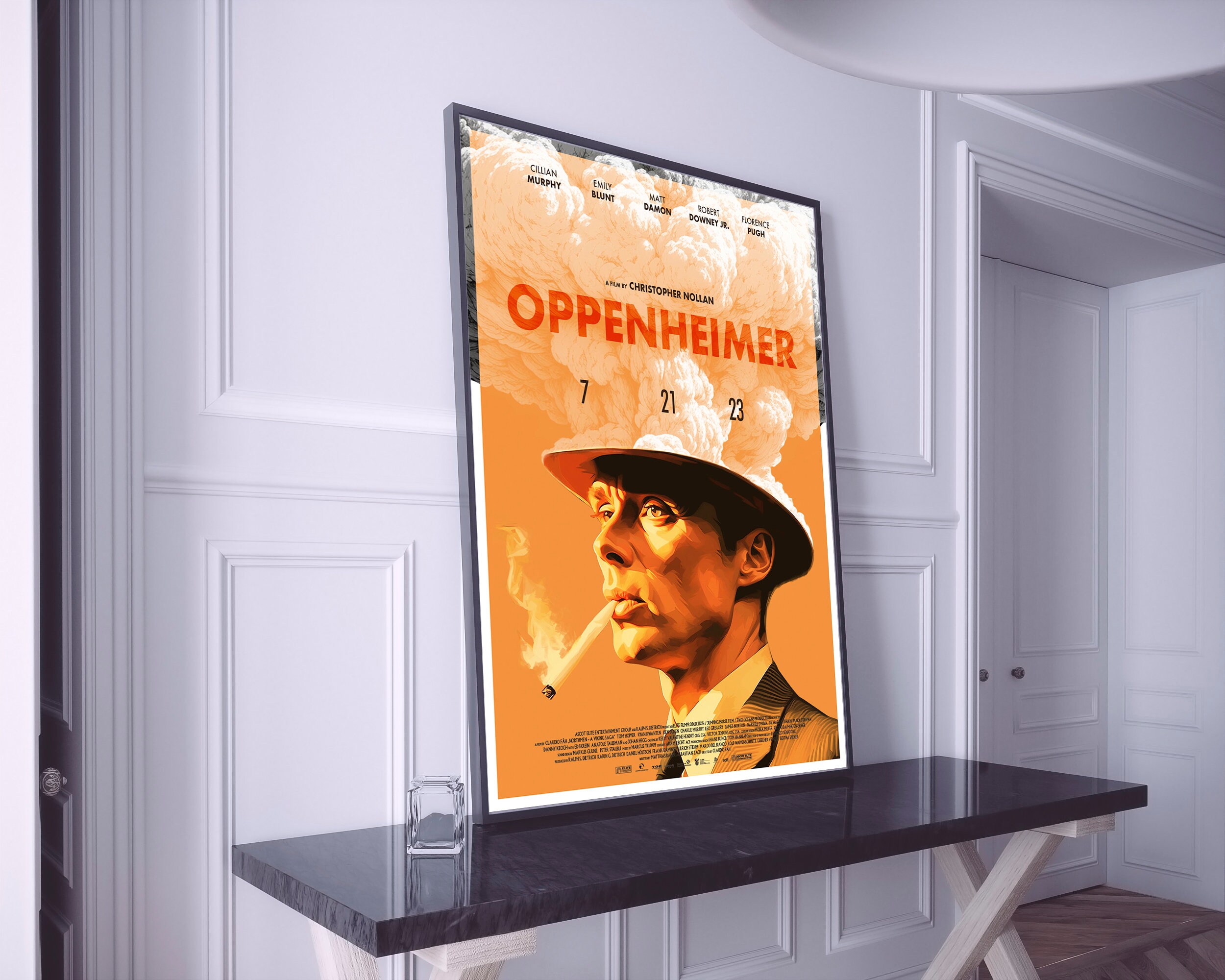 Oppenheimer Poster, Oppenheimer Movie 2023, Oppenheimer Merch ...