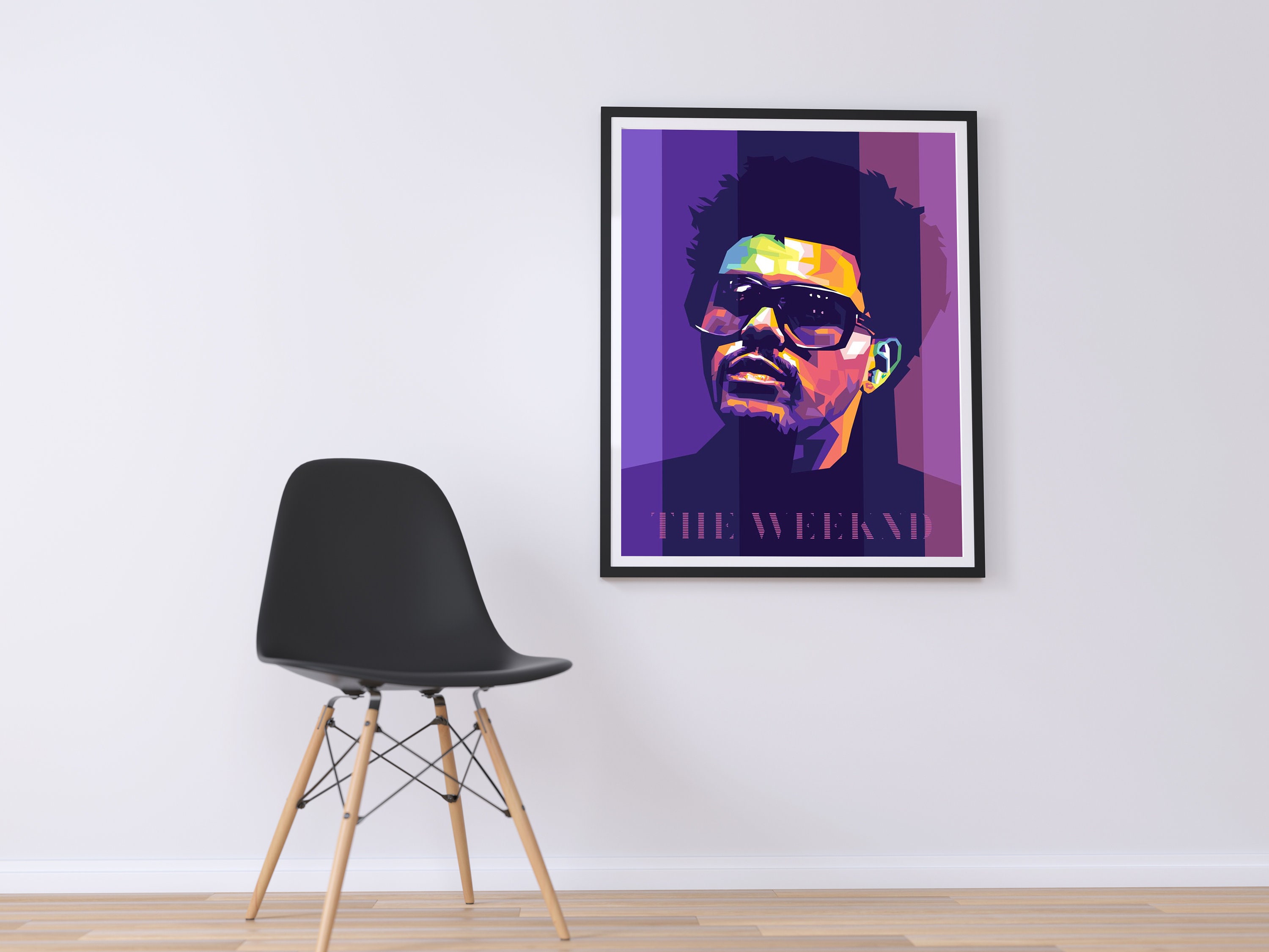 The Weeknd Poster | The Weeknd Aesthetic Poster | Wall Art | Custom ...