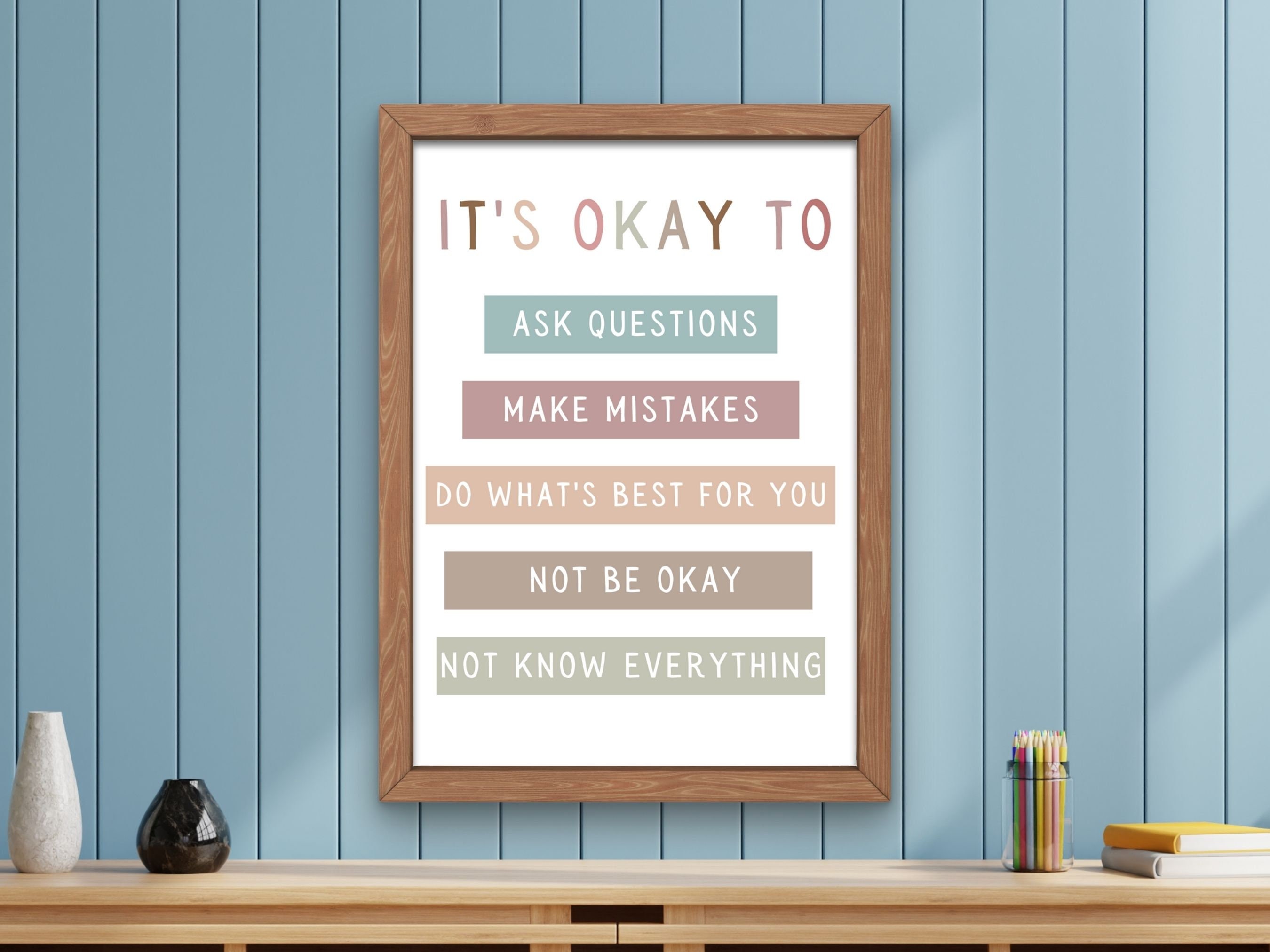 Set of 63 Educational Posters, Classroom Decor, Custom Sizes, Toddler ...