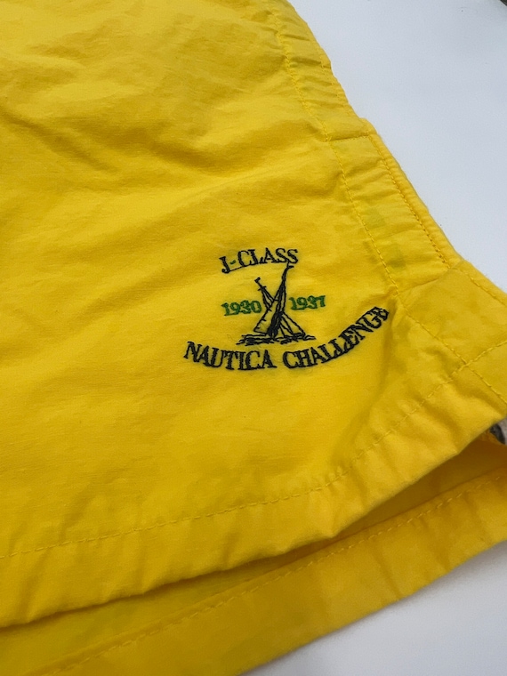 Vintage Nautica J-Class Challenge Swimming Trunks - Gem