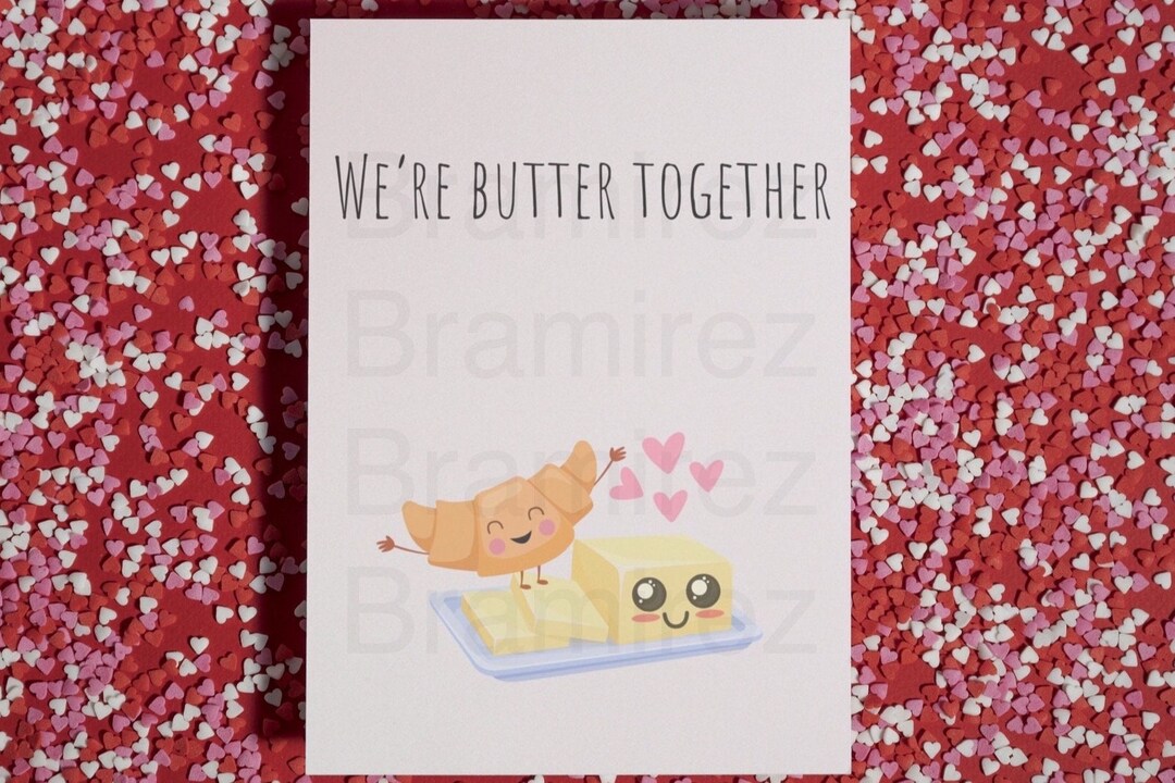 Digital Cute Greeting Card | Valentines Day | Instant Download | I Love ...