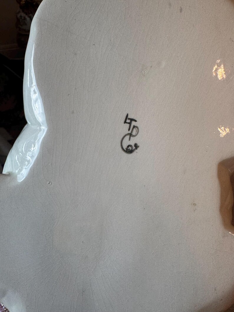 Vintage Dog Cookie Jar With Floral Design – Tpco Ceramic Canister ...