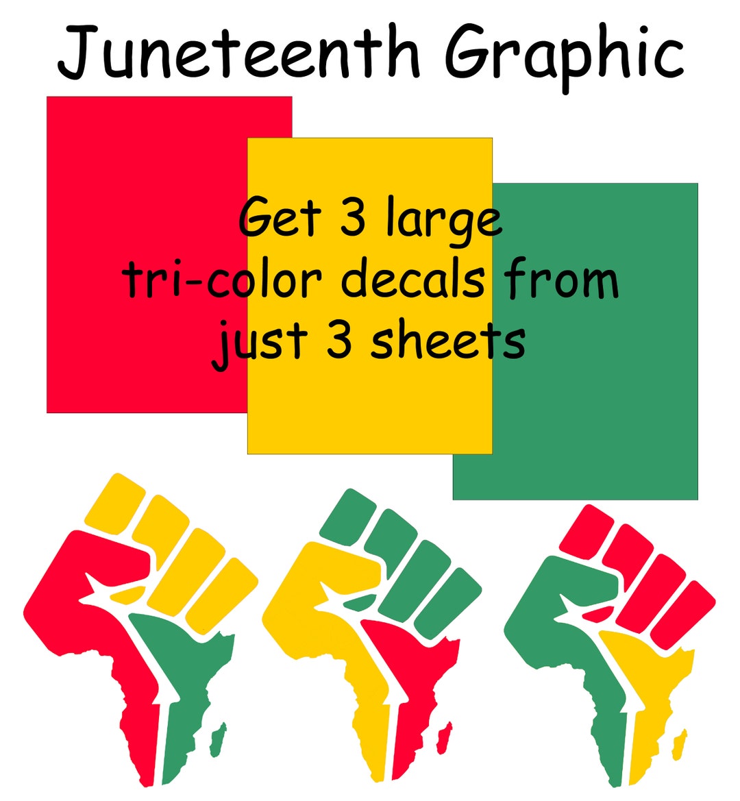 Juneteenth Graphic, Instant Download for Cricut, Silhouette Etc - Etsy