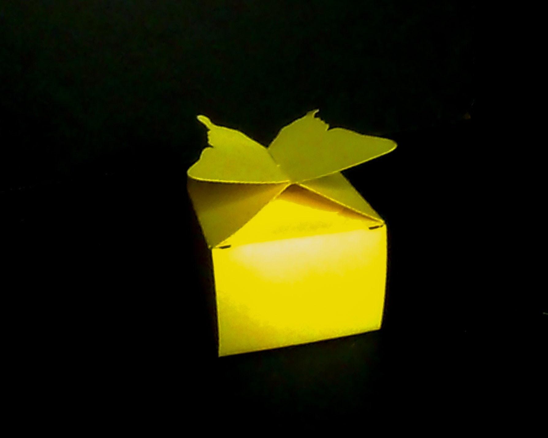 DIY 3D Papercraft Butterfly Box SVG/PNG Cut Template Great for ...