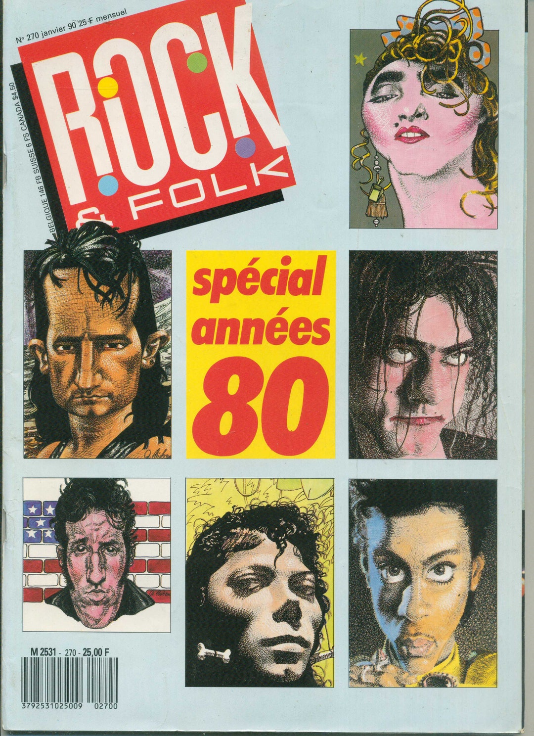 ROCK & FOLK Magazine Issue 270 - Etsy ROCK & FOLK Magazine Issue 270 - Etsy