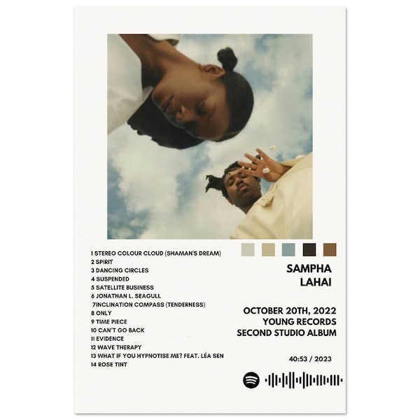 Spotify Custom Poster Print - Etsy