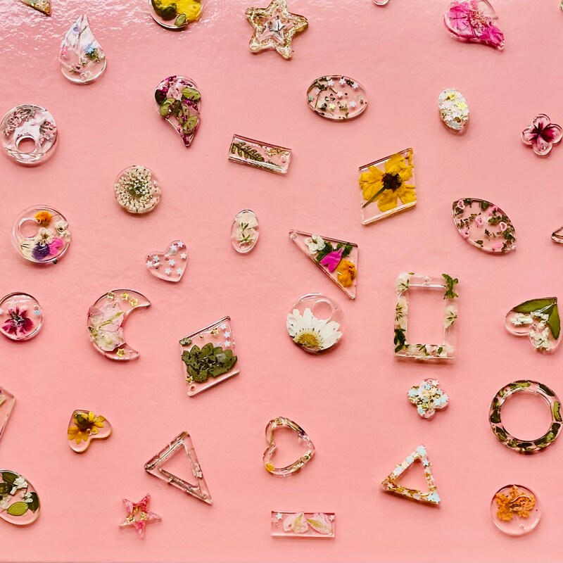 Resin Charms - Etsy