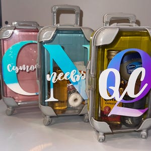 Custom Mini Suitcase Party Favors – Personalized Gifts for Weddings ...