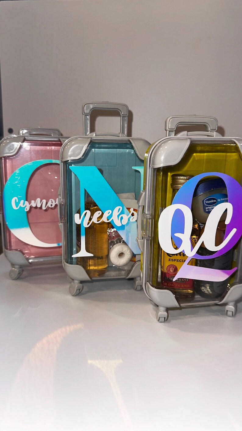 Custom Mini Suitcase Party Favors – Personalized Gifts for Weddings, Showers, Birthdays, and ...