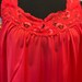 SALE!! Red Vintage Shadowline Gown - Etsy