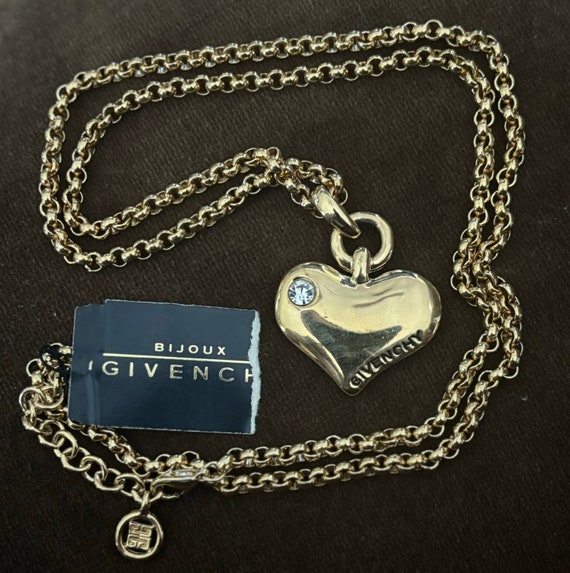 vintage bijou givenchy heart - Gem